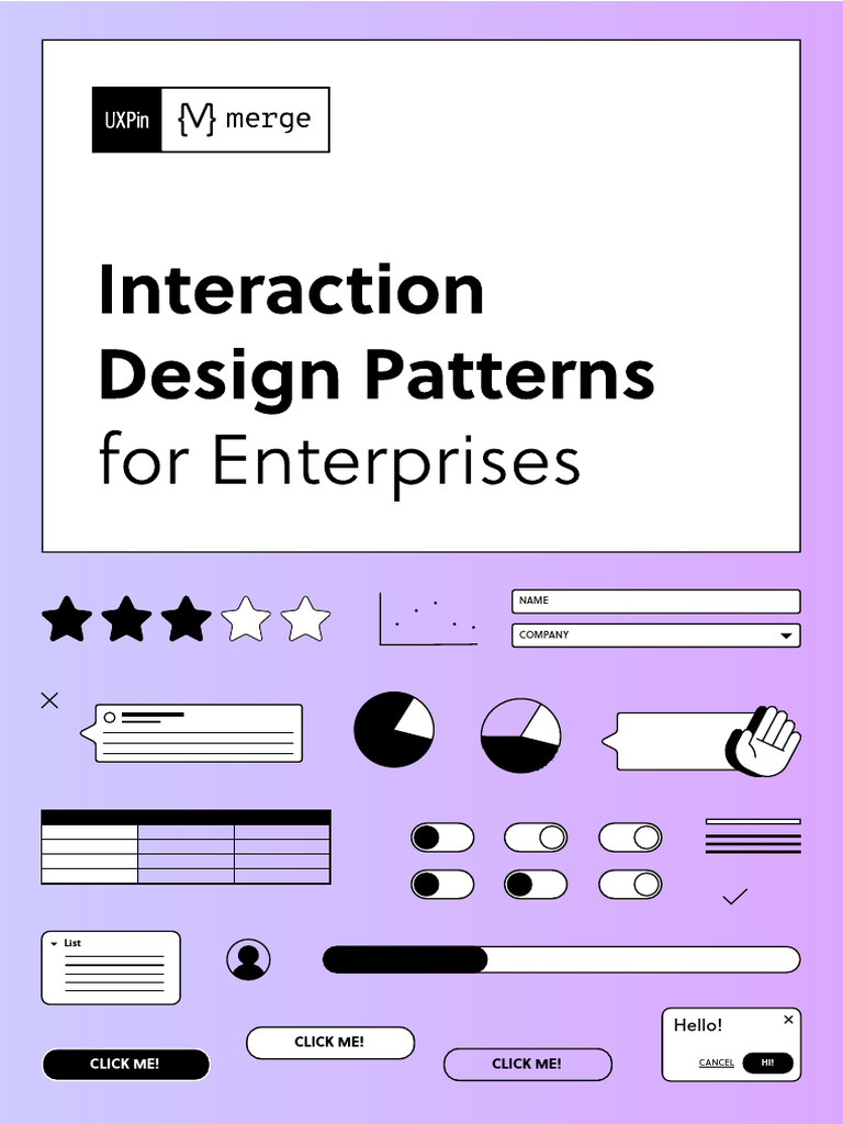Interaction Design Patterns For Enterprises | PDF | Chart | Pie Chart