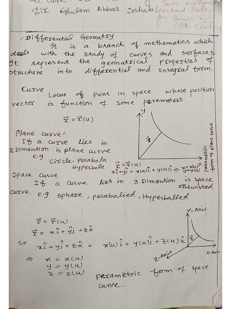 Differential Geometry | PDF