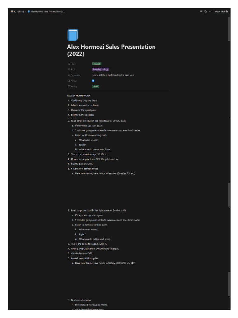 Screencapture KJ Gets Better Notion Site Alex Hormozi Sales ...