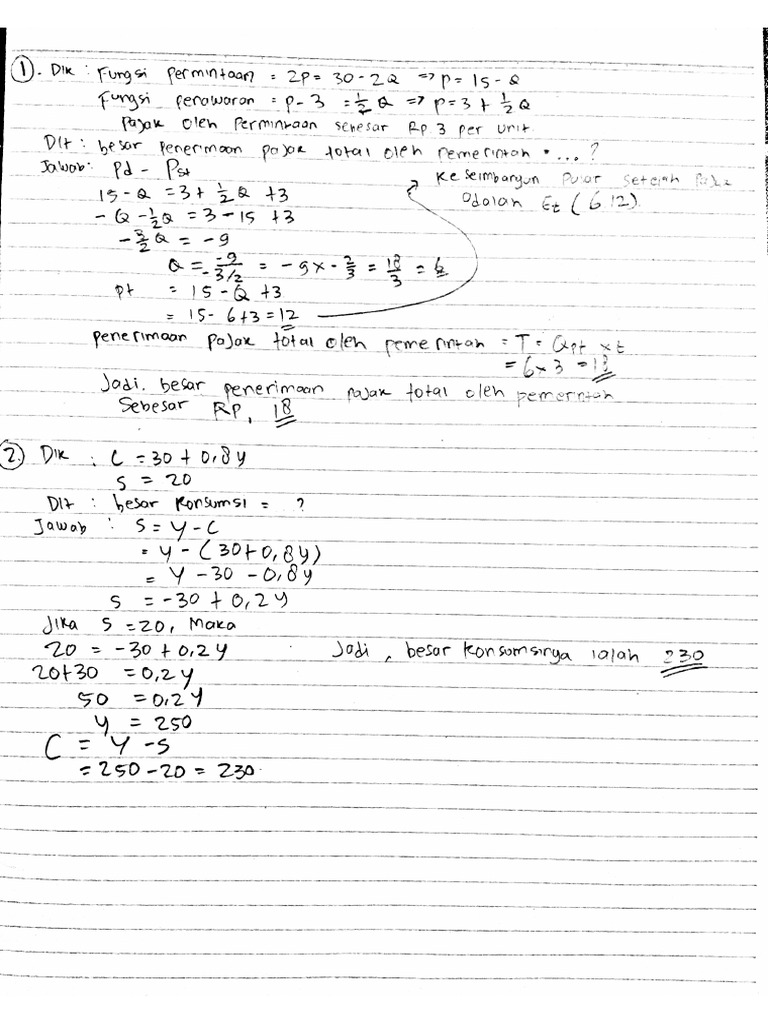 Tugas Tutorial 2 MTK Ekonomi | PDF