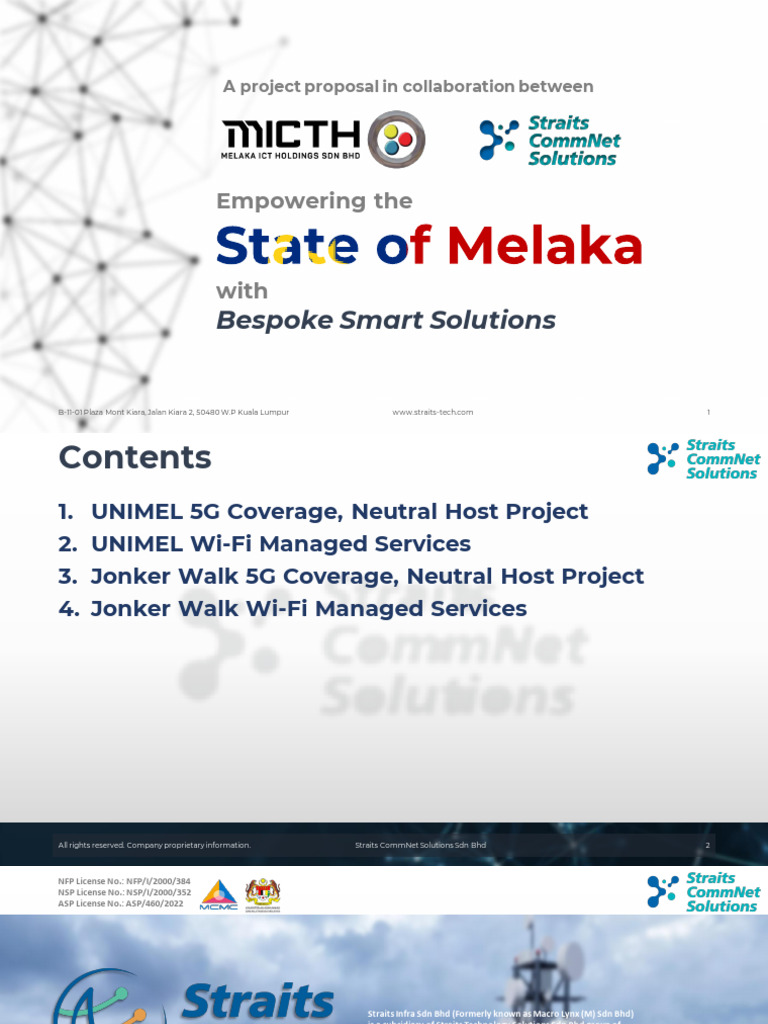 Melaka Wifi 5gnr Project - Site Observation | PDF | Wi Fi | Internet ...