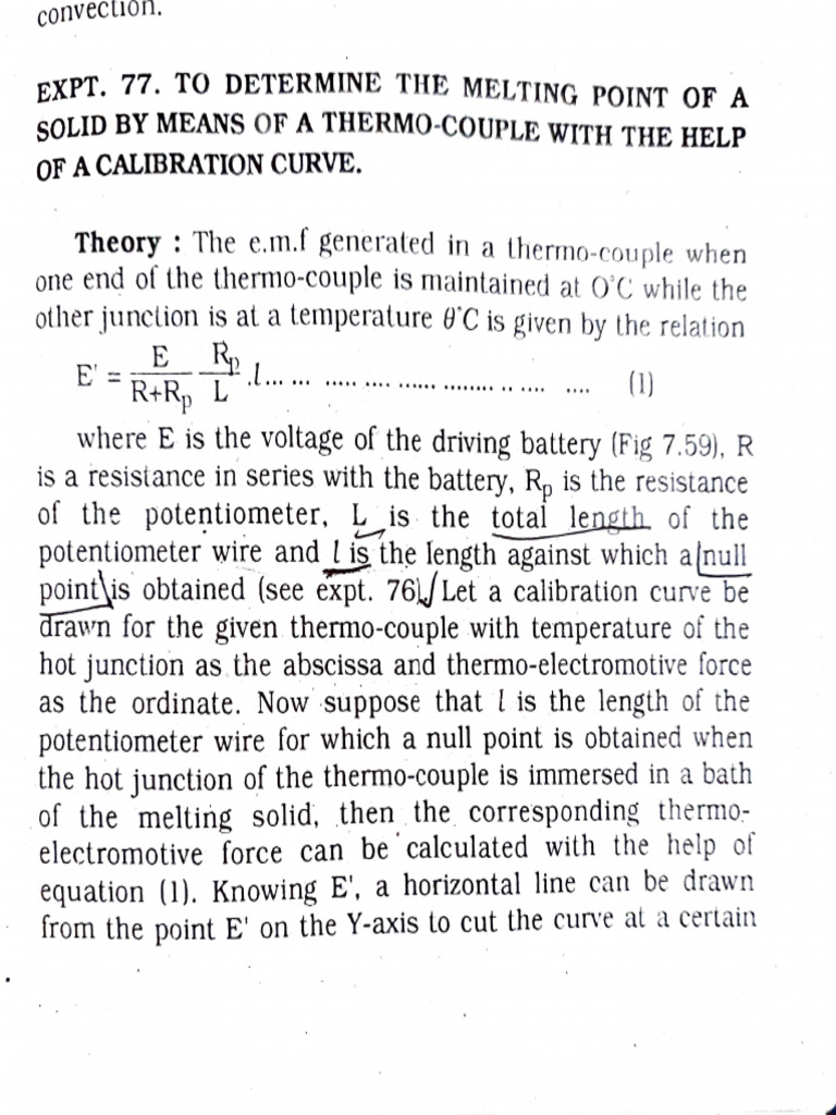PHY | PDF | Thermocouple | Physical Quantities
