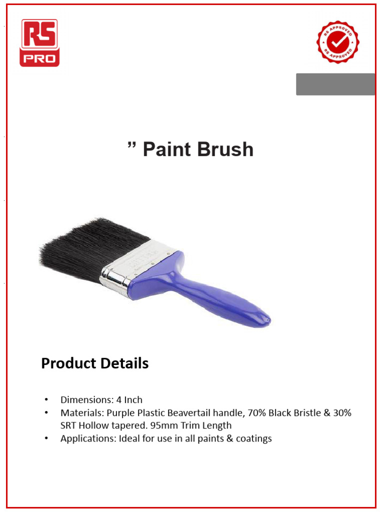 Paint Brush 2 Inch | PDF