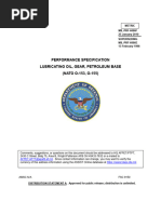 MIL-PRF-83282D Hydraulic Fluid Specs | PDF | Pressure | Petroleum