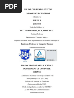 Car Rental System Project PDF | PDF | Databases | Software Testing