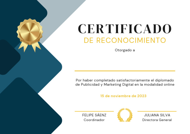 Insignia Por Haber Creado 5 Diseños en Canva | PDF