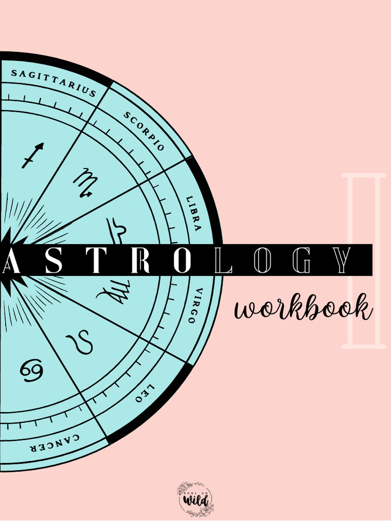 Astrology Work Book I | PDF | Planets In Astrology | Astrological Sign