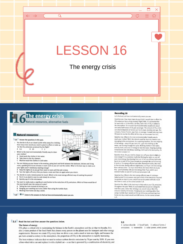 Unit 15 Green Evolution | PDF