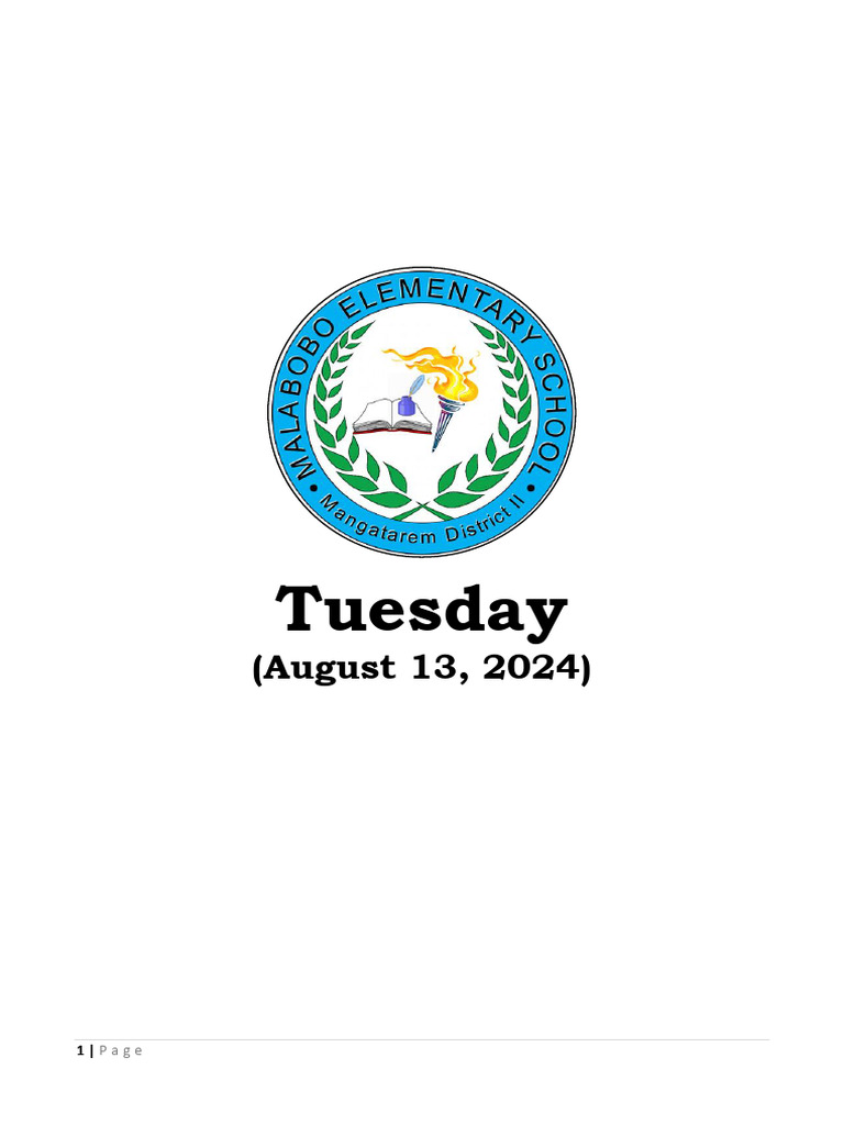 Tuesday | PDF