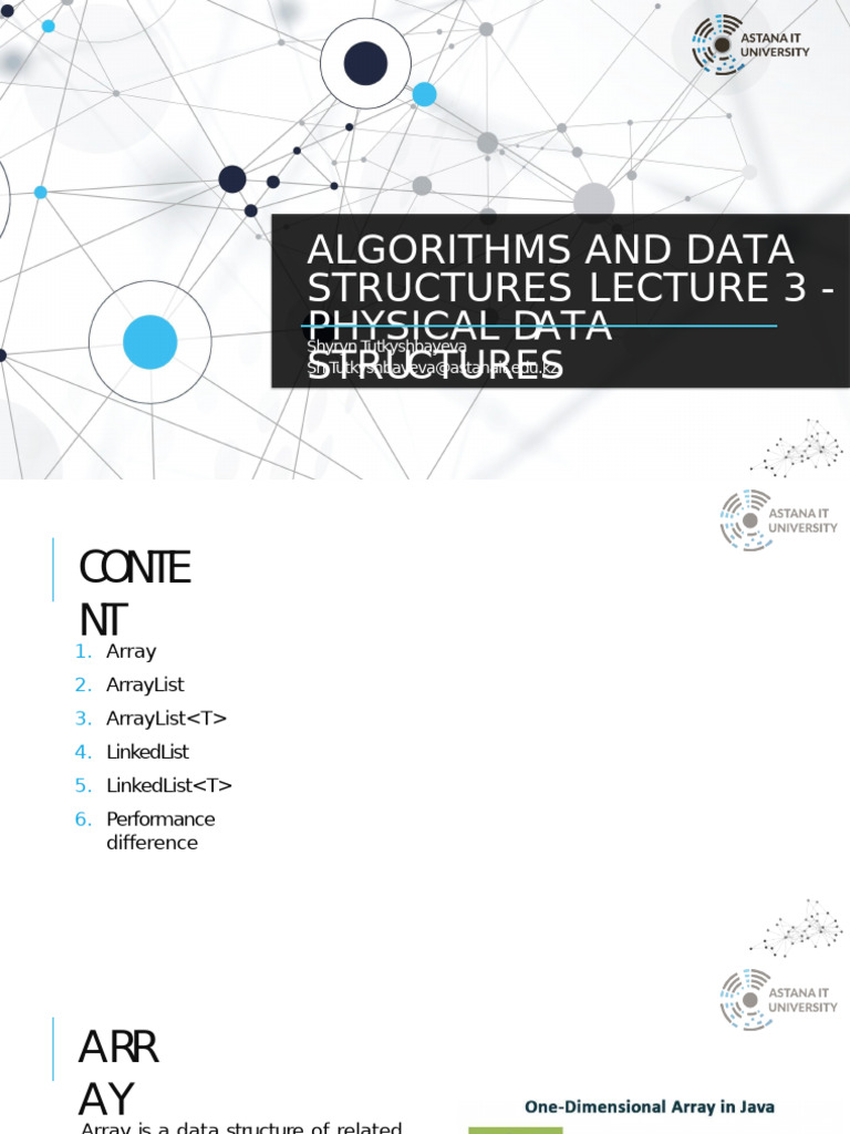 Lecture 3 - Physical Data Structures | PDF | Computer Programming | Software Engineering