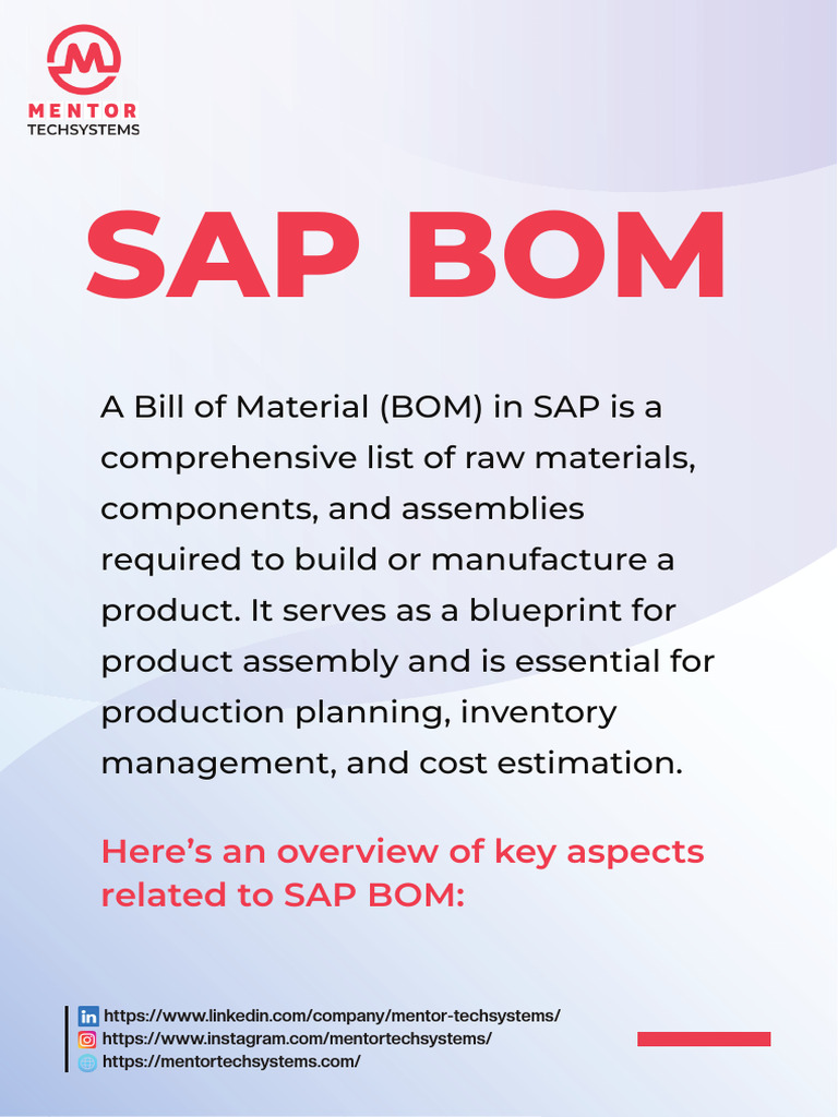 Sap Bom | PDF | Business | Secondary Sector Of The Economy