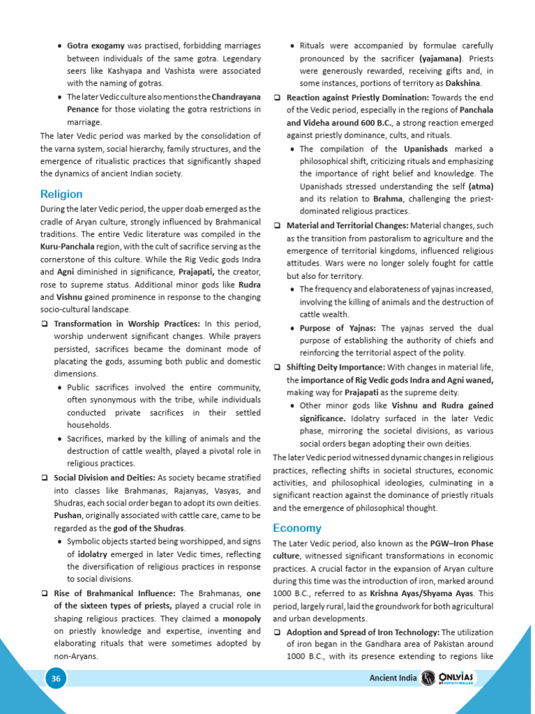 UPSC Wallah Books Ancient India 22 | PDF