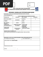 Borang Kawalan Unit Pentaksiran Dan Peperiksaan | PDF