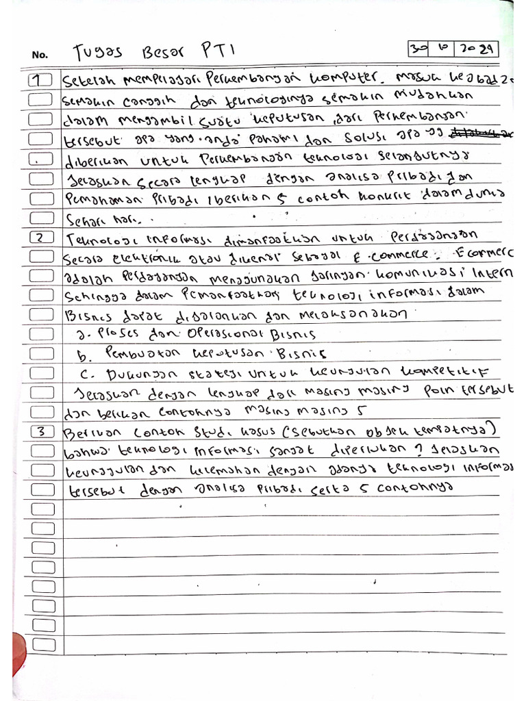 TUGAS PTI Nama | PDF