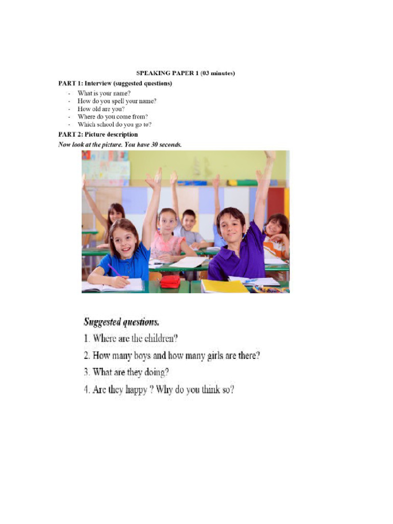 Speaking Pdf