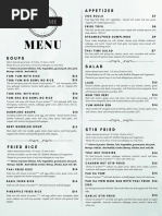 Camile Thai Menu and Nutritional Info | PDF | Thai Cuisine | Curry