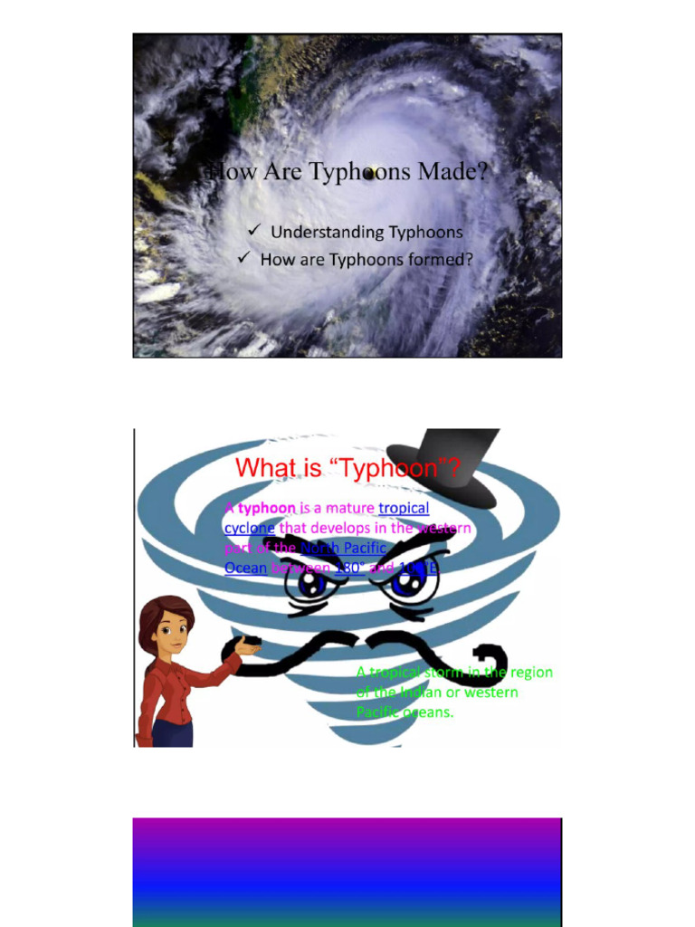 What Is Typhoon | PDF