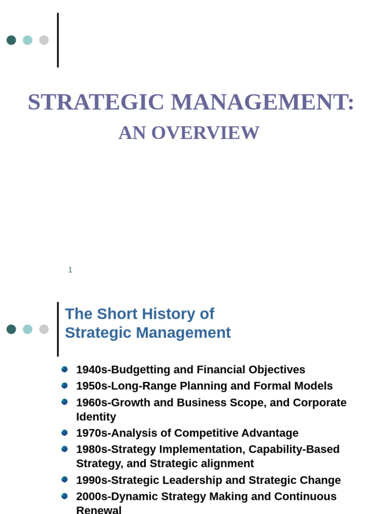 A. Business Strategy | PDF | Strategic Management | Strategic Planning
