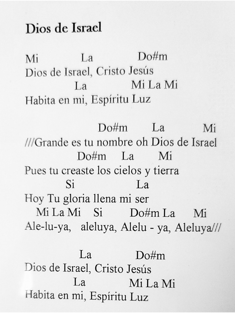 Dios de Israel | PDF