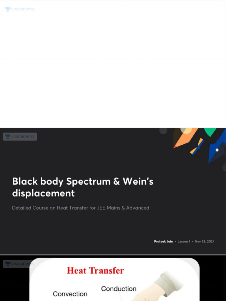 Black Body Spectrum Weins Displacement With Anno | PDF