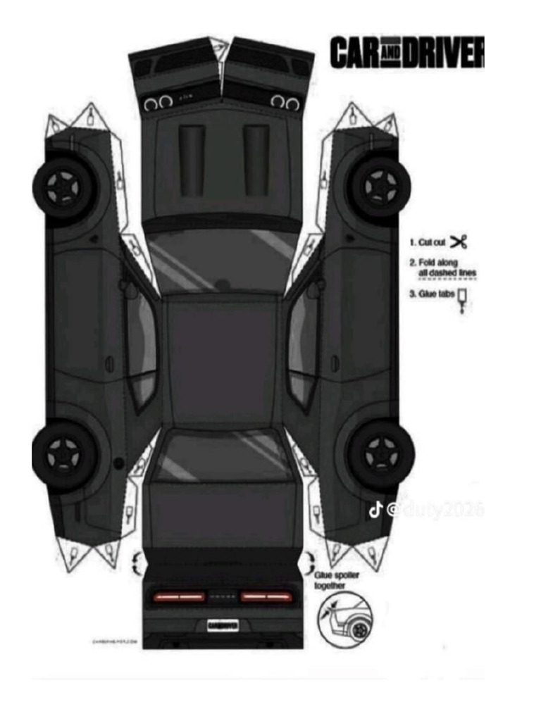 Autos Armables de Papel | PDF