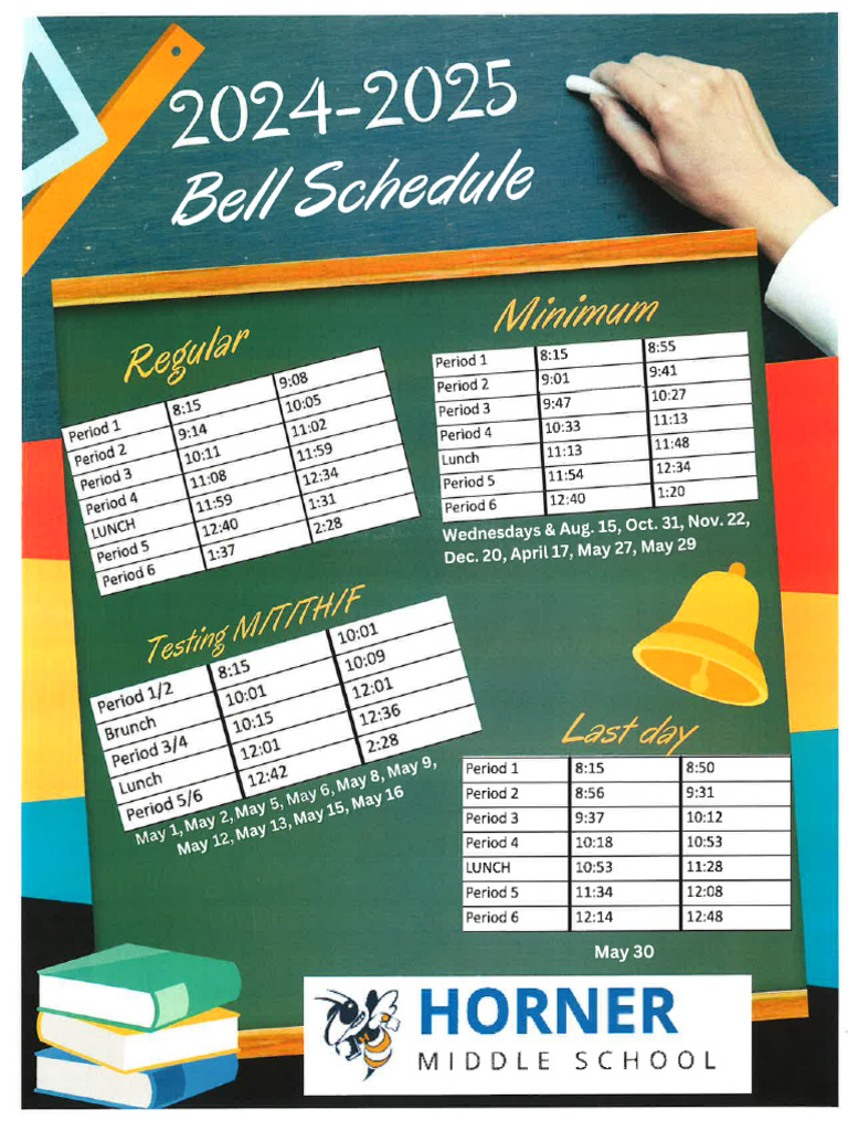 Horner Bell Schedule | PDF Horner Bell Schedule | PDF