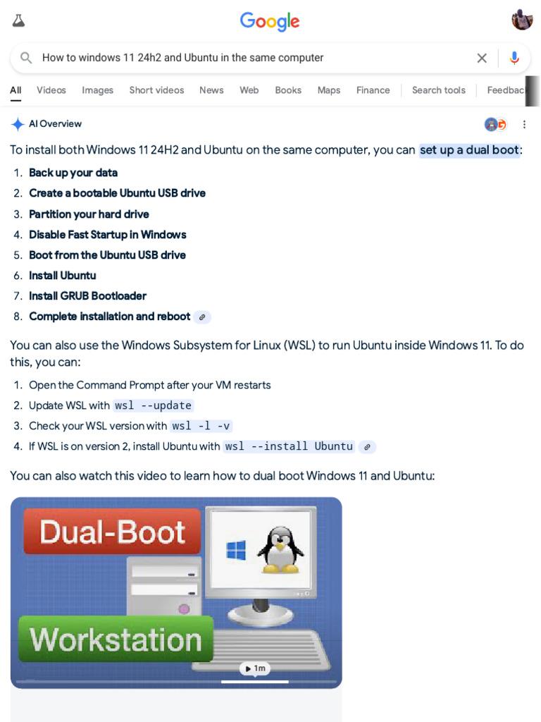 Installing Windows 11 24h2 and Ubuntu in One Computer | PDF | Booting | Microsoft Windows
