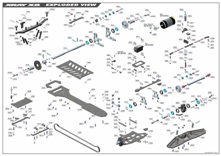 x8 Exploded View | PDF | Machines | Manufactured Goods
