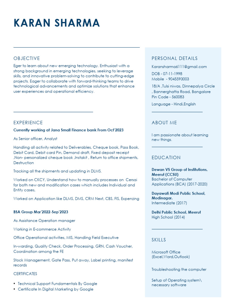 Web Design Resume | PDF | Software | Computing