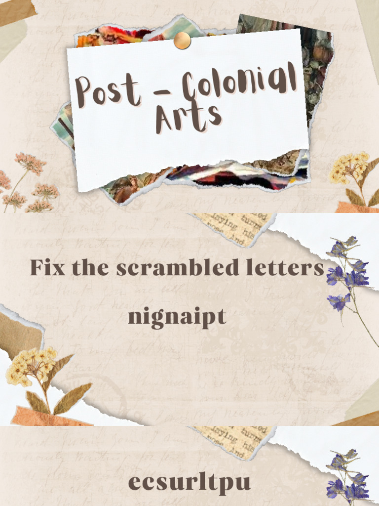Post-Colonial Art and Literature in the Philippines | PDF | The Arts