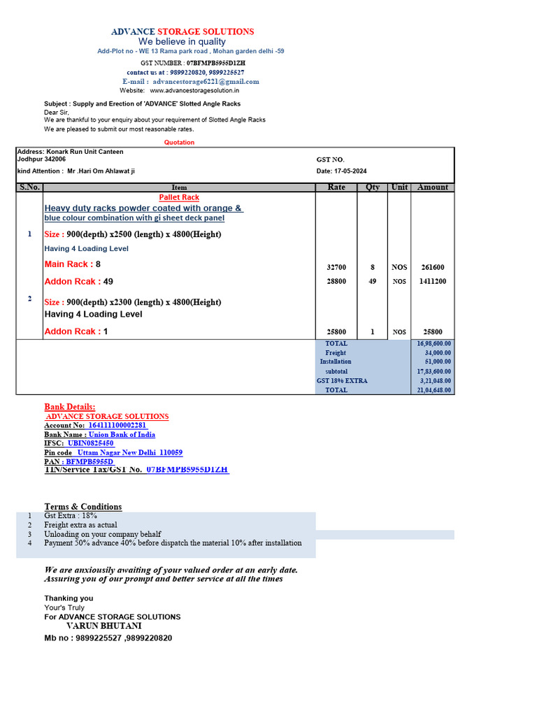 Advanced Storage Solutions | PDF