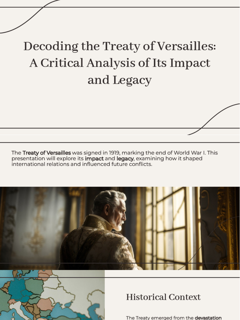 Treaty of Versailles: Impact & Legacy | PDF | Treaty Of Versailles ...