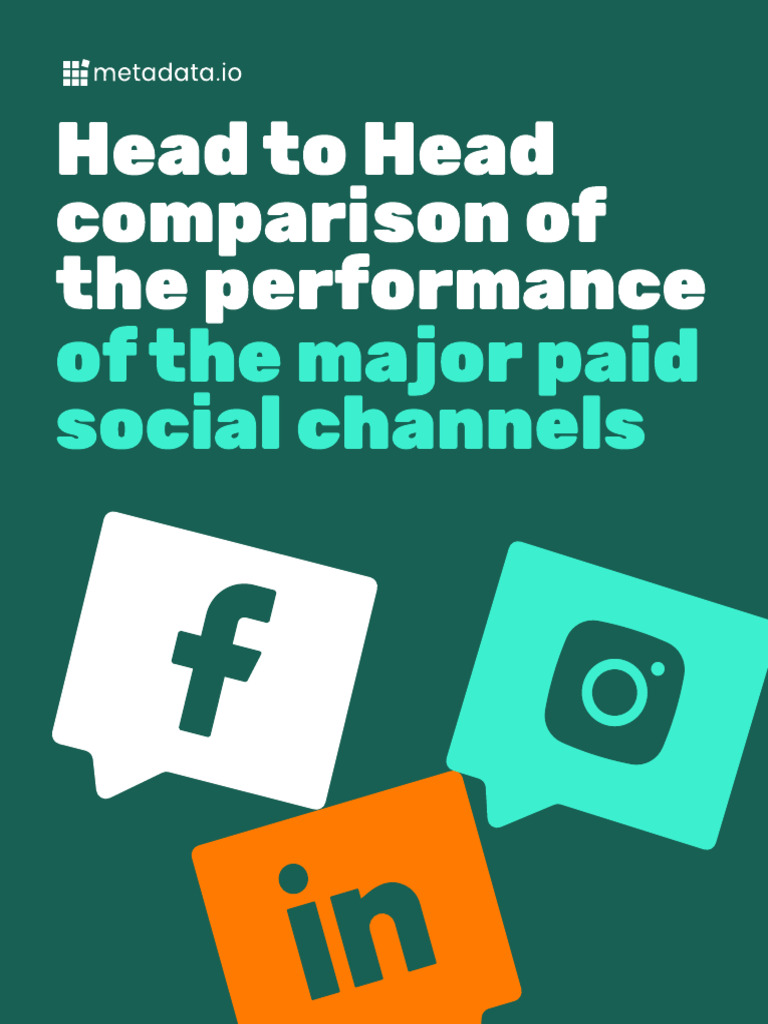 Metadata - Benchmark - Report - Major Paid Social Channels | PDF ...