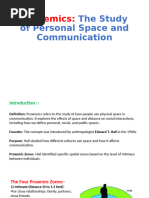 Spatial Communication | PDF | Social Psychology | Communication
