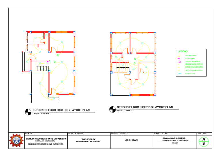 Eu1 Lighting Layout Plan | PDF