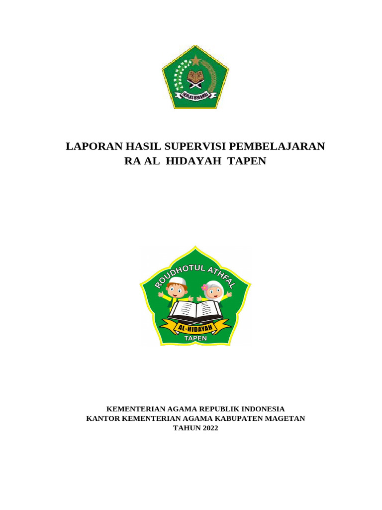 Laporan Hasil Supervisi Pembelajaran | PDF