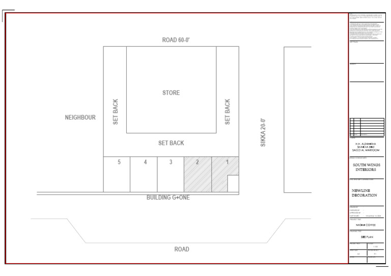 01 Site Plan | PDF | Copyright Law | Property Law