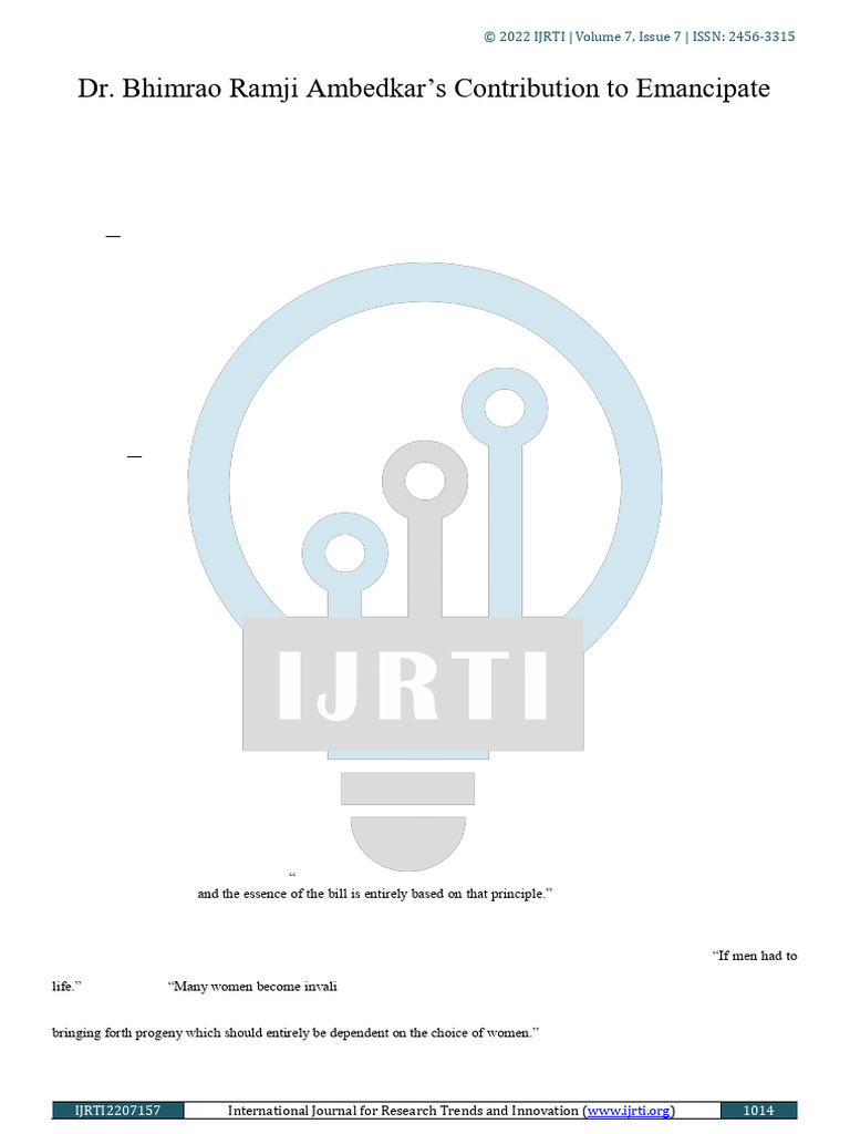 Femenist - Ambedkar | PDF | Marriage | Dalit