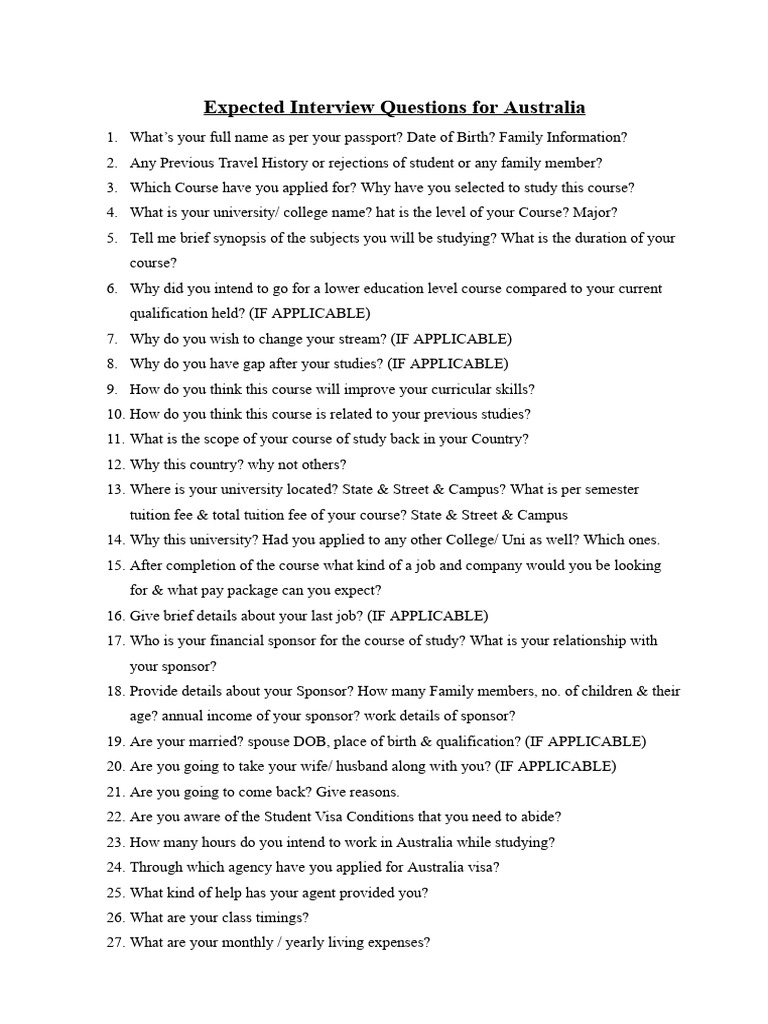 Interview Questions | PDF