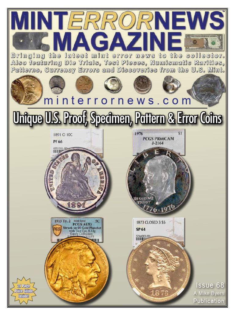 Errores Coins N1 | PDF | United States Mint | Nickel (United States Coin)
