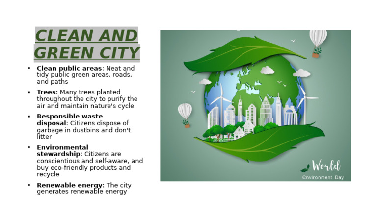 Clean and Green City | PDF