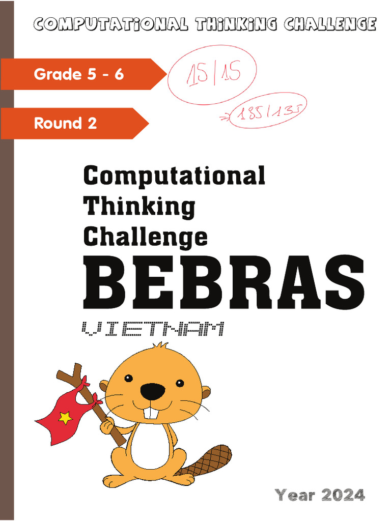 Bebras 2024 - Đề Thi Vòng 2 - CĐ 3 | PDF