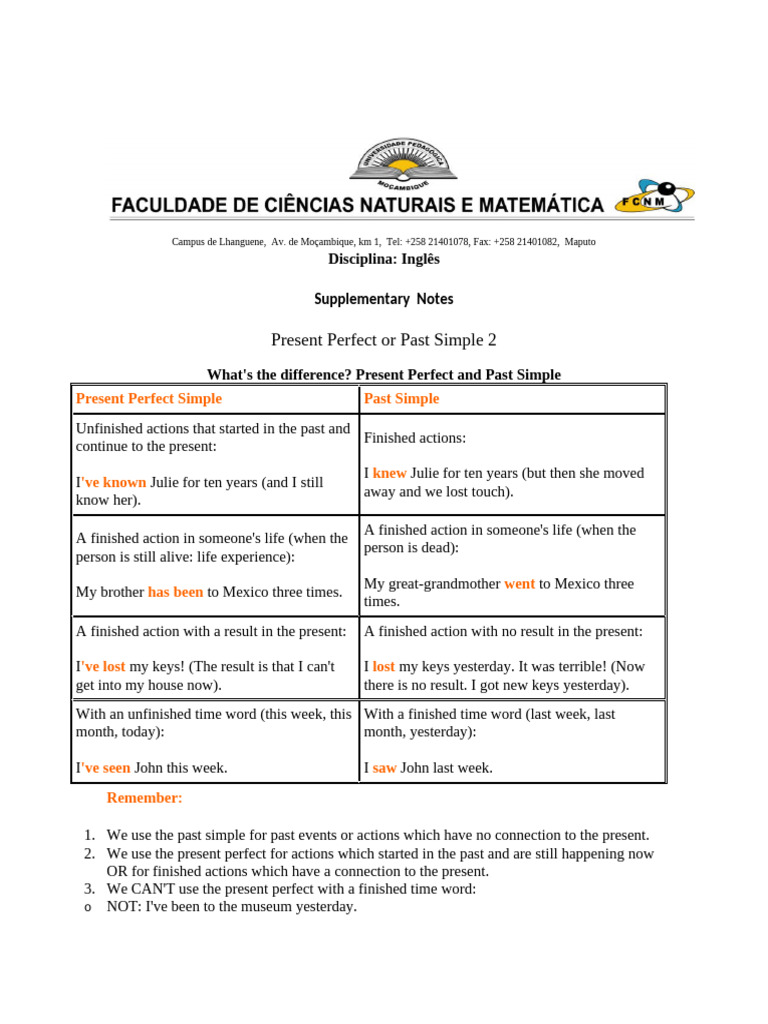 English Grammar: Tenses Explained | PDF