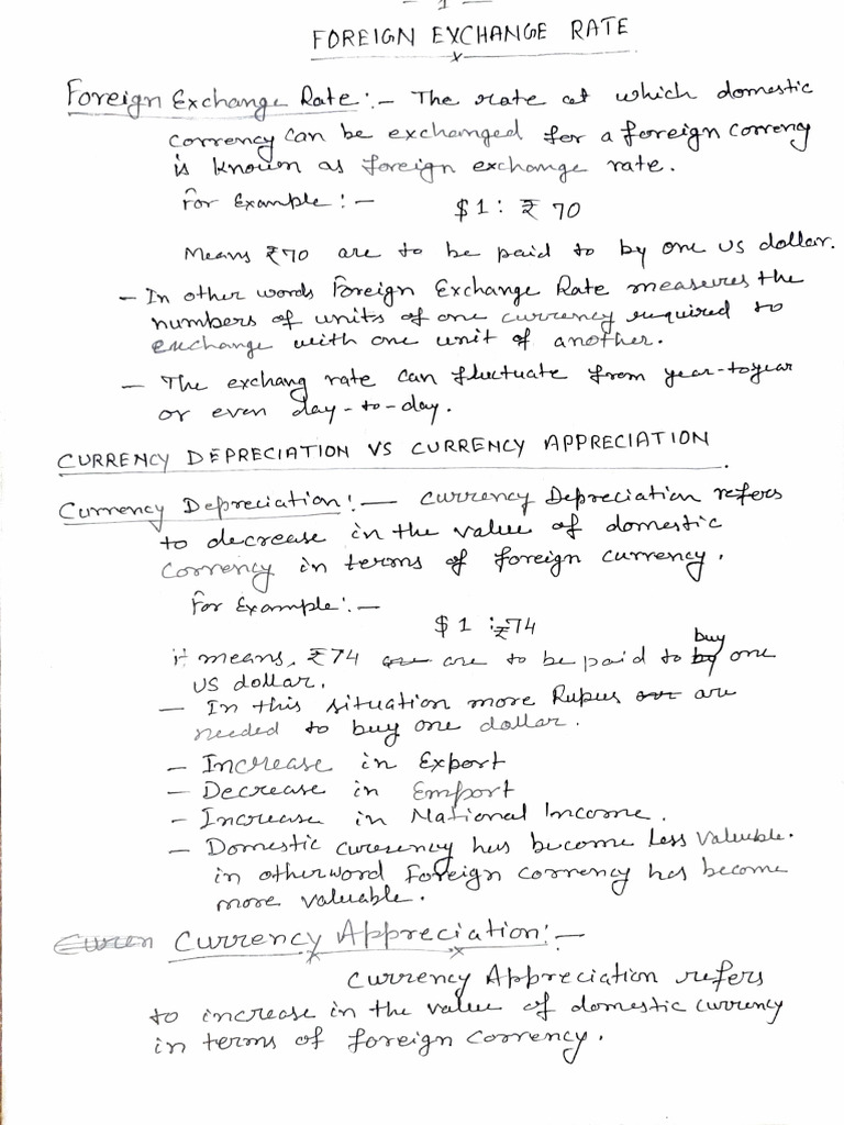 Foreign Exchange | PDF | International Business | Macroeconomics