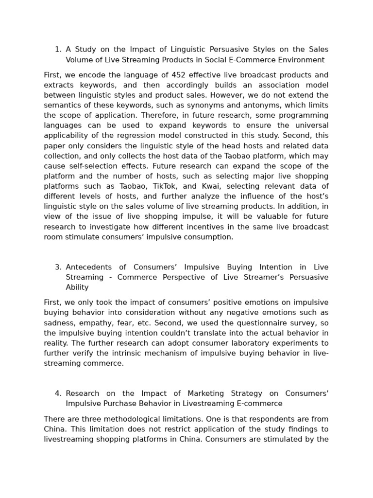 Research Gap Social | PDF | Behavior | E Commerce