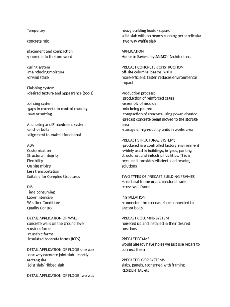 2 Pre-Cast Conc ETC | PDF | Prestressed Concrete | Precast Concrete