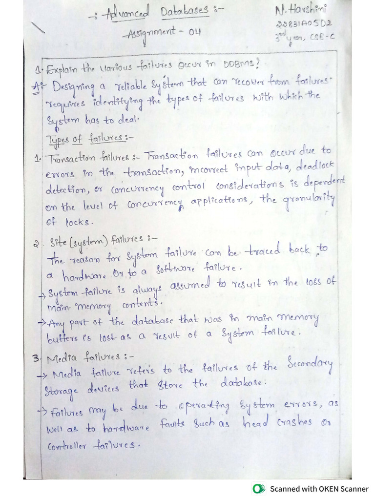 ADB Assignment - 4 (5D2) | PDF