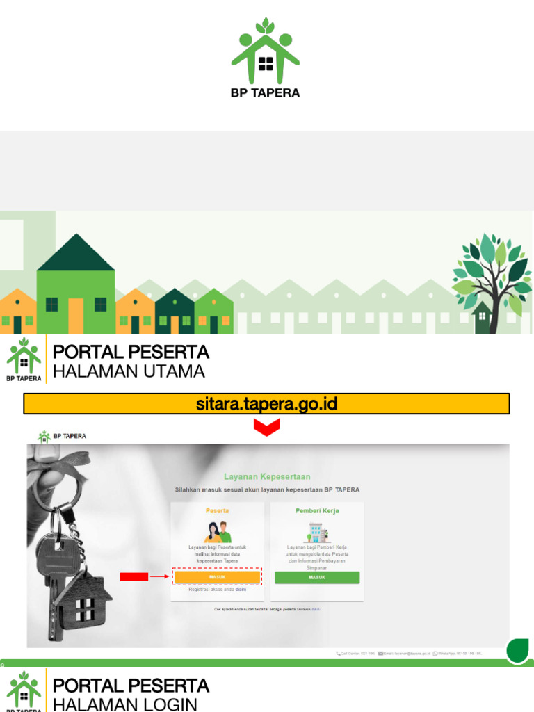 Panduan Pemutakhiran Data PNS Tapera | PDF