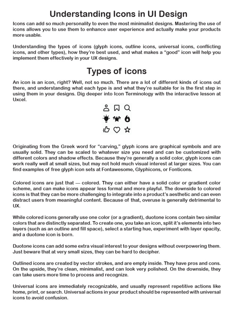 Icons | PDF | Icon (Computing)