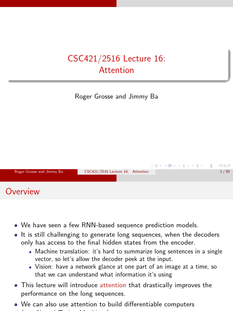 Attention Based Models | PDF | Artificial Intelligence | Intelligence ... Attention Based Models | PDF | Artificial Intelligence | Intelligence ...